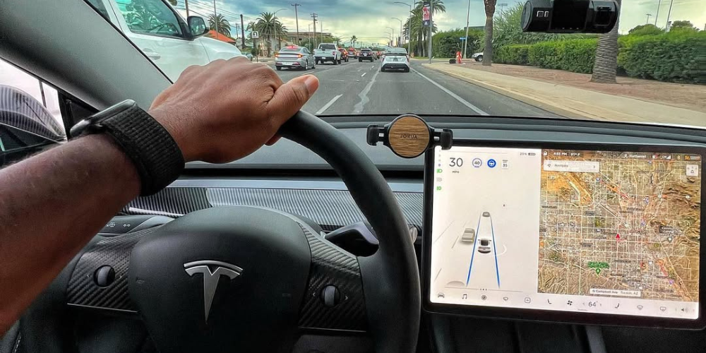Tesla Files for Ride-Hailing Service in California, Featuring Human Drivers
